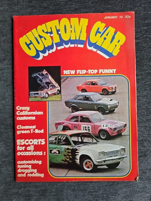 CUSTOM CAR MAGAZINE January 1973 £3.84 - PicClick UK