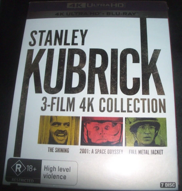 STANLEY KUBRICK THE Shining/2001 A Space Odyssey/Full Metal Jacket All Reg - NEW EUR 32,99 ...