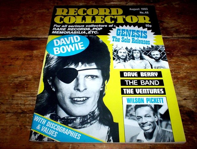 RECORD COLLECTOR MAGAZINE 1983 # 48 w/ DAVID BOWIE cover story ...