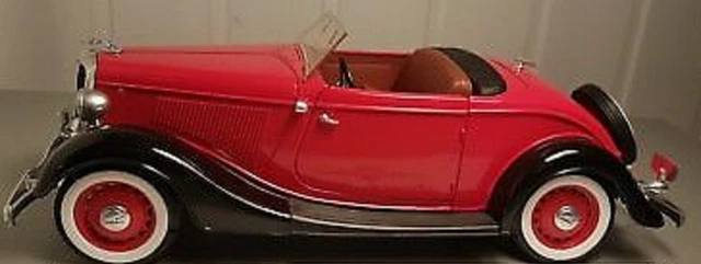 SOLIDO FORD V8 ROADSTER 1934 rot/schwarz mit Weißwandreifen 1:19 neu in OVP EUR 49,95 - PicClick DE