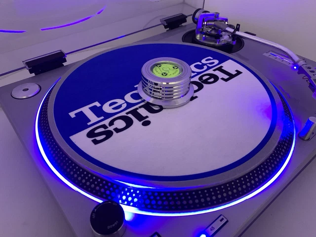 TECHNICS SL 1200 MK2 Direct Drive Turntable Vintage New Blue Leds Work ...