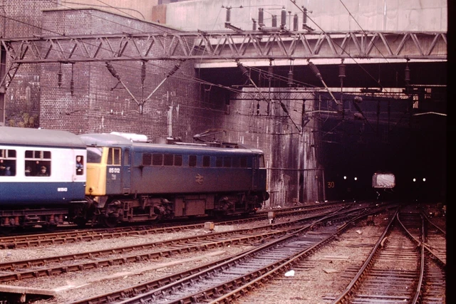 1980S BRITISH RAIL BR Diesel Loco 85012 Birmingham New St Railway Slide ...