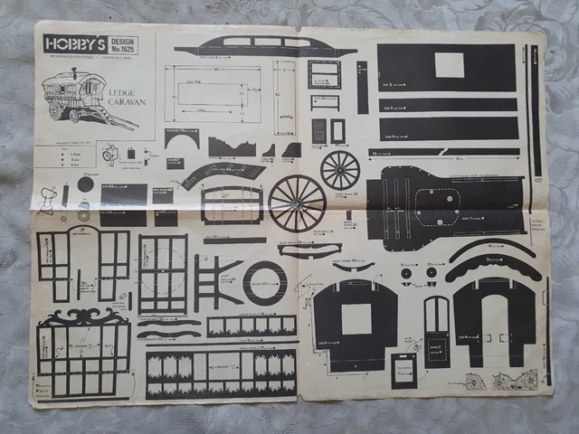 VINTAGE HOBBIES FRETWORKING Design Plans fretwork model making, Legde ...