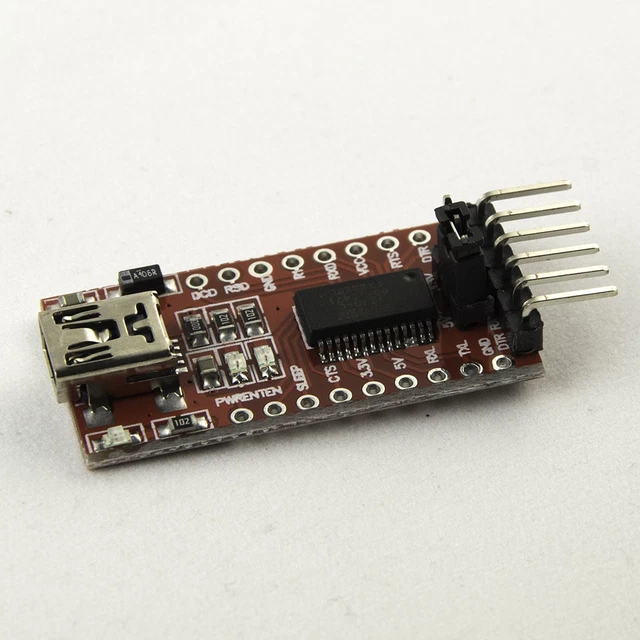 Ftdi Serial Adapter Ft232rl Ft232 Ttl Usb Uart Programmer For Esp328266stm32 £385 Picclick Uk 3920