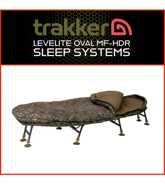 TRAKKER LEVELITE OVAL MF-HDR Carp Fishing Bedchair System - 217502 + Extra’s £520.00 - PicClick UK