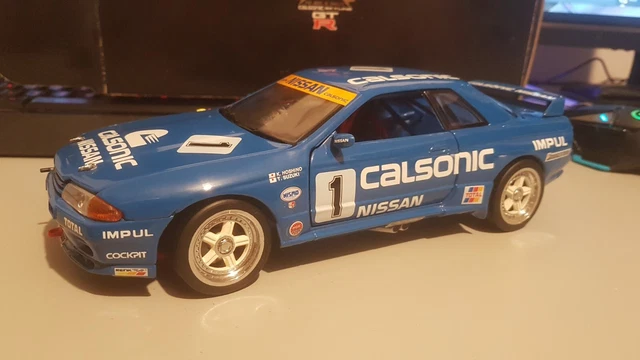 KYOSHO CALSONIC SKYLINE GT-R 1:10 RC Nissan R32 Motor 4WD Group A Car 4262 £519.78 - PicClick UK