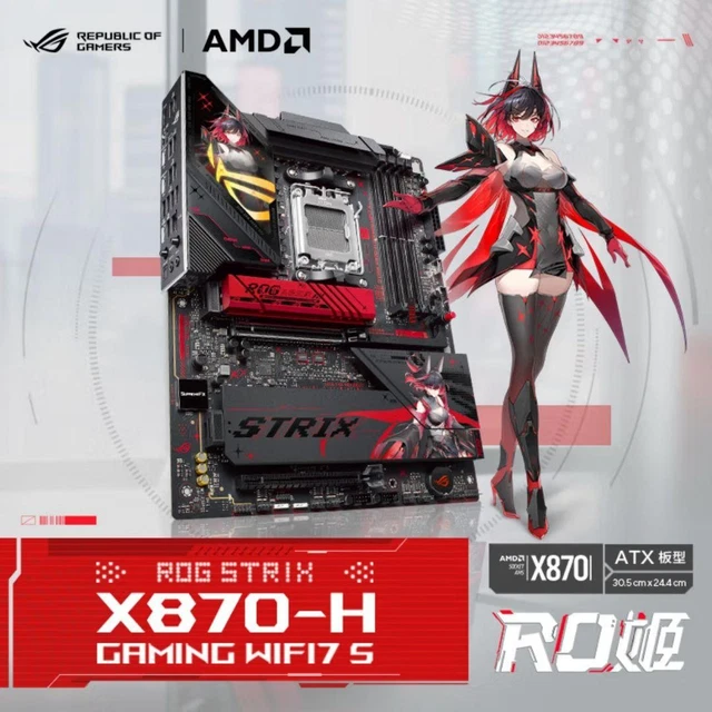 USED ASUS ROG Strix X870-H RO Motherboard With PCIe 5.0 M.2 Slots £960.36 - PicClick UK