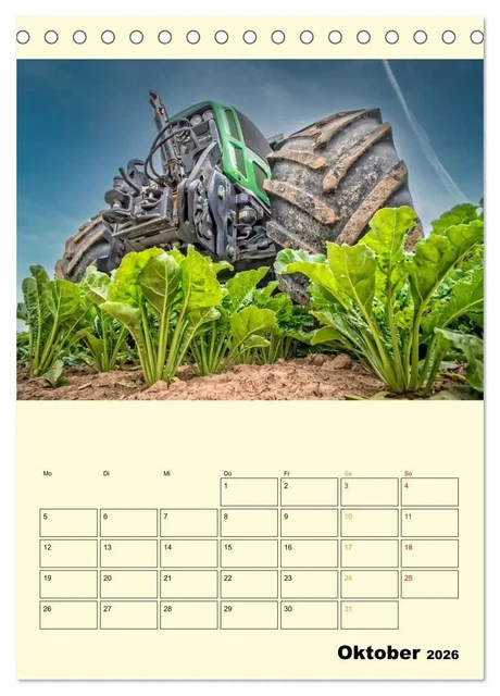 PETER RODER | Traktor Giganten (Tischkalender 2026 DIN A5 hoch ...