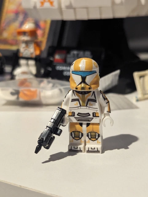 LEGO STAR WARS 327th Yellow Clone Commando Clone Trooper Decaled ...