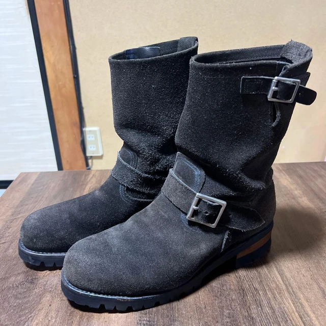 RED WING 8274 8D Engineer Boots Vibram Sole Custom Beams £464.51 ...