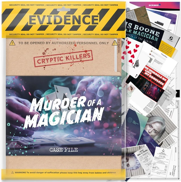 UNSOLVED MURDER MYSTERY Game - Cold Case Files Investigation Detective ...