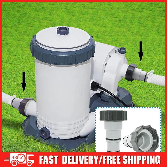 FILTER PUMPS ADAPTER Outdoor Hot Tub Pumps Connection Adapter for Intex ...