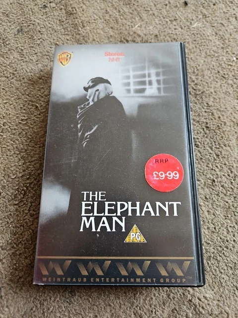 THE ELEPHANT MAN VHS from Warner Bros Home Video - PG Cert - Free P&P £ ...