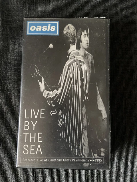 OASIS LIVE BY the Sea VHS Video Tape 1995 Southend Cliffs Pavillion VGC ...