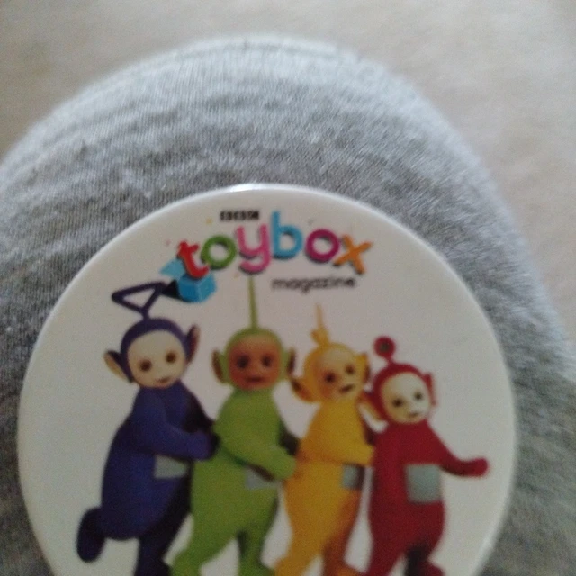 TELETUBBIES BADGE - Toybox Magazine - 1996 2" £3.00 - PicClick UK