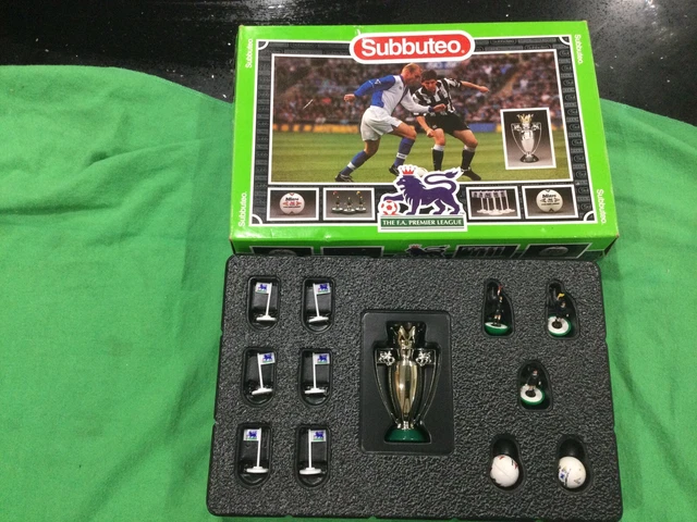SUBBUTEO FA PREMIER League Set61234 Trophy Linsmen Ref Flags Mitre ...