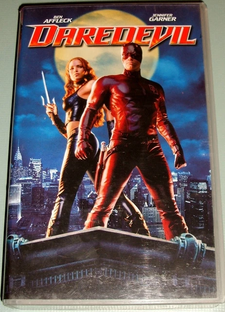 DAREDEVIL VHS VIDEO Ben Affleck & Jennifer Garner Film Spielfilm EUR 1 ...