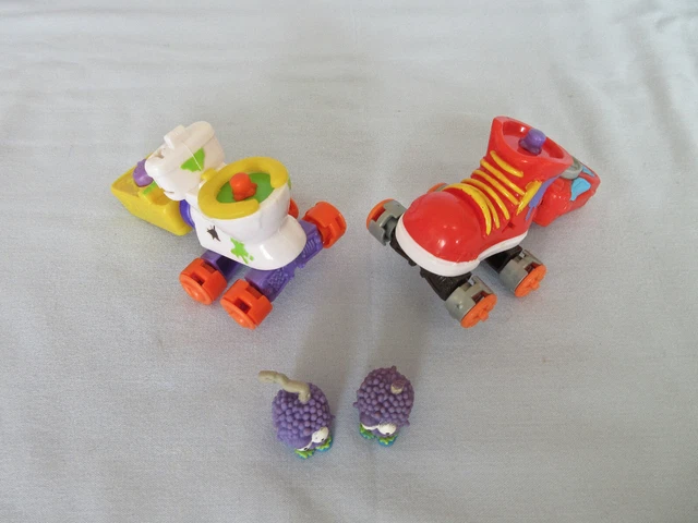 THE GROSSERY GANG Trash Pack Scrap Racers x 2 Toilet & Rollerskate ...