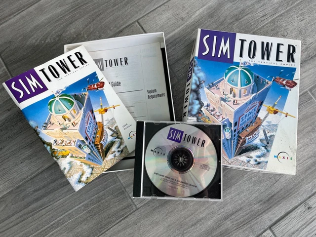 JEUX PC/MAC SIM Tower The Vertical Empire 1995 CD ROM edition EUR 38,00 ...