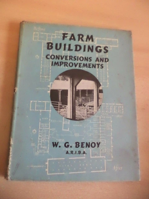 FARM BUILDINGS CONVERSION old vintage guide ARCHITECTURE book BENOY ...