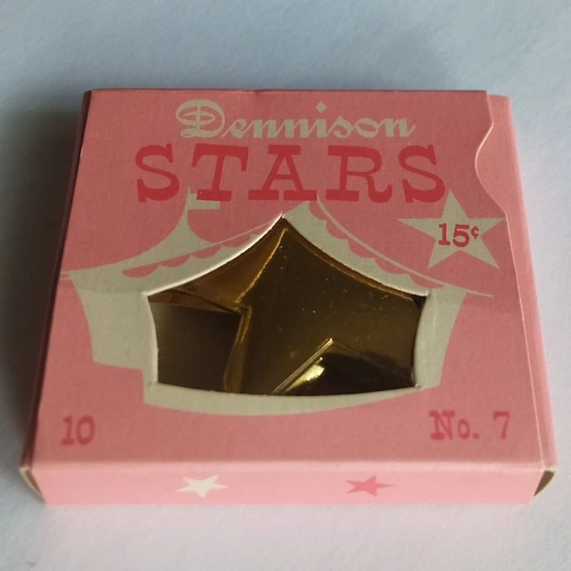 VINTAGE DENNISON STARS No.7 and Box $20.00 - PicClick CA