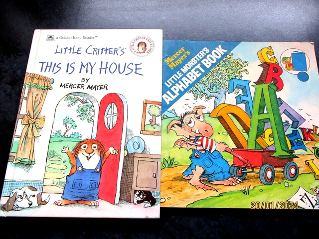 RARE LITTLE CRITTER'S This Is My House ~ Mercer Mayer HB 1988 Golden ...