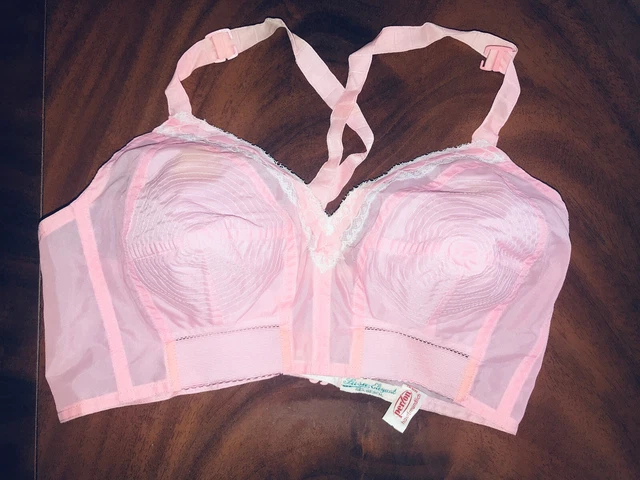 VINTAGE BRA 60ER Spitztüten BH SUSA ELEGANT Gr.B3 rosa PERLON neu EUR ...