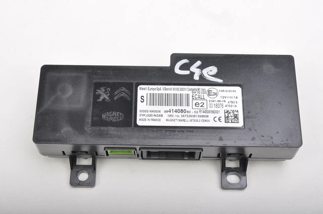 CITROEN C4 III e-C4 136PS Module Bluetooth Interface de Contrôleur ...