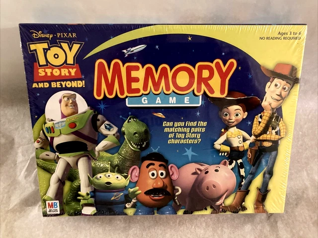 DISNEY PIXAR TOY STORY AND BEYOND! Memory Game Ages 3 to 6 No Reading ...