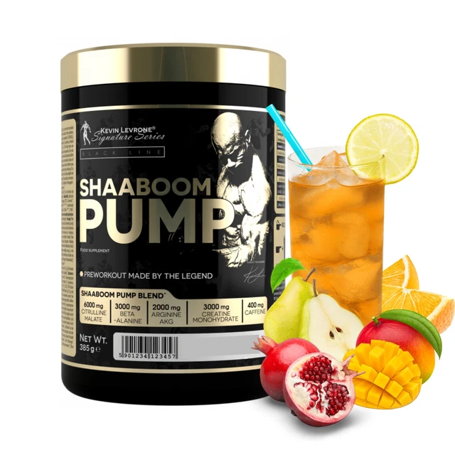 HIT KEVIN LEVRONE Shaaboom Pump 385G Fruit Maasge Pre-Workout £25.42 ...