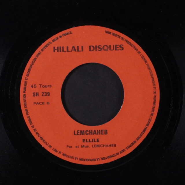 LEMCHAHEB : AL hasla / ellile Sawt-Hilali 7" simple 45 tr/min EUR 44,30 ...