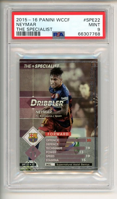 PSA 9 NEYMAR Le Spécialiste Barcelona Panini Wccf #Spe22 2015-16 Japonais 39 EUR 0,92 - PicClick FR