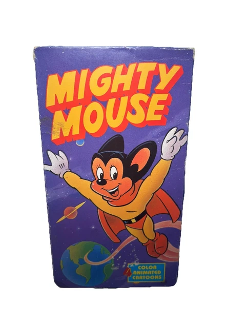 MIGHTY MOUSE - VHS - Cartoon Classics - (30 minutes) Preowned £13.55 ...