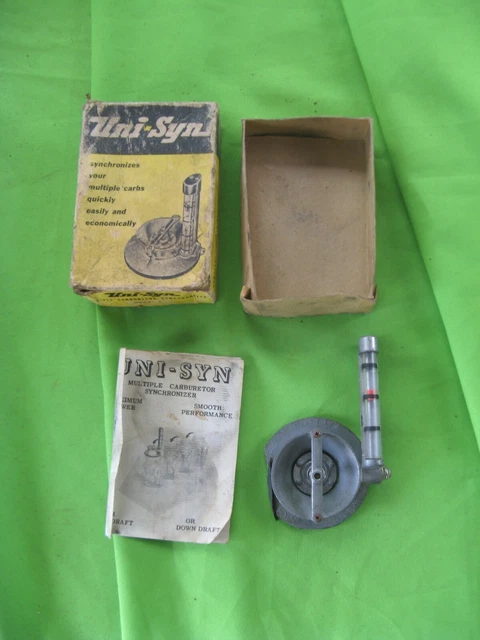 UNI SYN MODEL A Multiple Carburetor Synchronizer Balancer Side Draft ...