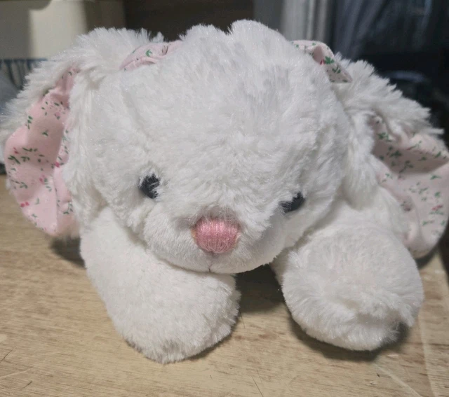 BHS BUNNY RABBIT Microwaveable Hottie Soft Plush Toy 10” With Heatable ...