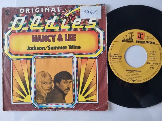 NANCY SINATRA/ LEE Hazlewood - Jackson/ Summer wine 7'' Vinyl Germany £ ...