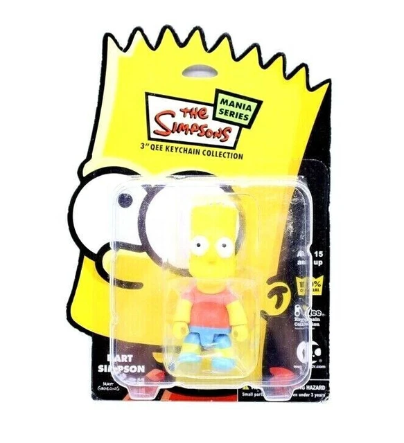 THE SIMPSONS MANIA Series 3" Qee Bart Simpson Key Chain Normal Bart $49 ...