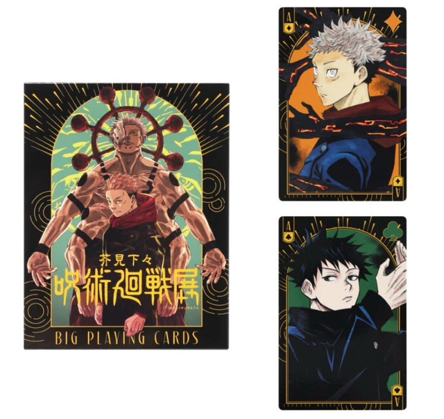 JUJUTSU KAISEN GEGE Akutami Exhibition 2024 Playing Cards JAPAN £65.40 ...