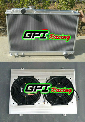 RADIATOR&SHROUD&FAN FOR TOYOTA Supra Mk3 Jza70 1Jz-Gte Twin-Turbo 2.5L ...