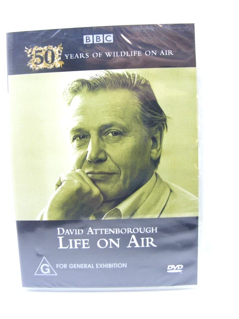 DAVID ATTENBOROUGH - Life On Air (DVD, 2003) BBC Brand New And Sealed ...