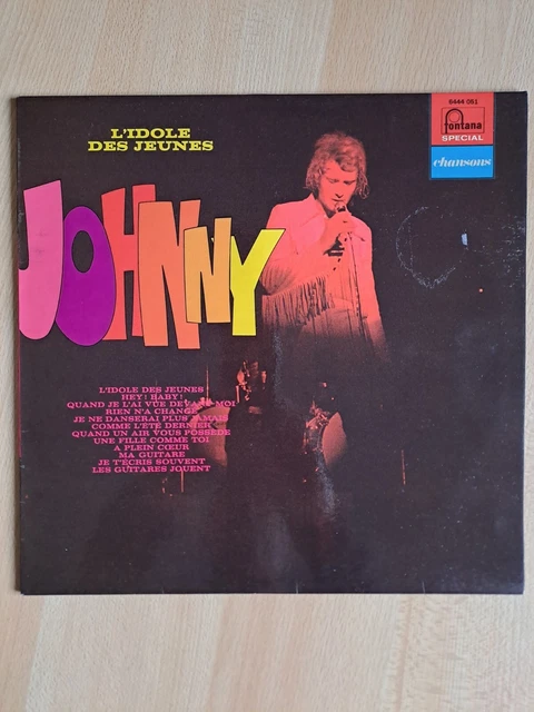VINYLES 33 TOURS Johnny Hallyday "L'Idole Des Jeunes" EUR 12,00 ...