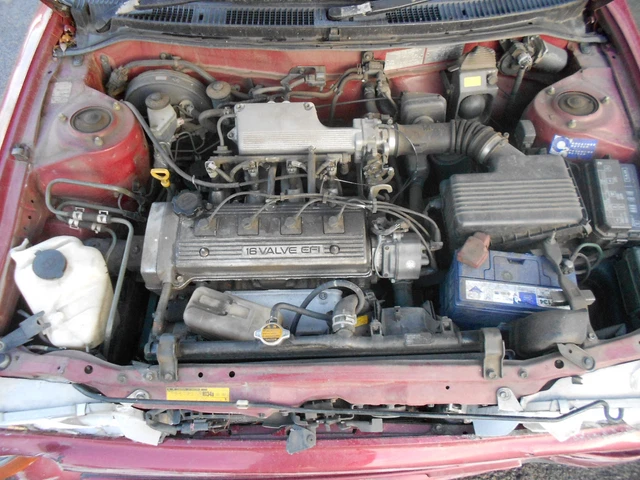1995 TOYOTA AE101 Corolla Seca 4AFE 1.6L Engine S/N# V6849 BH8067 EUR ...