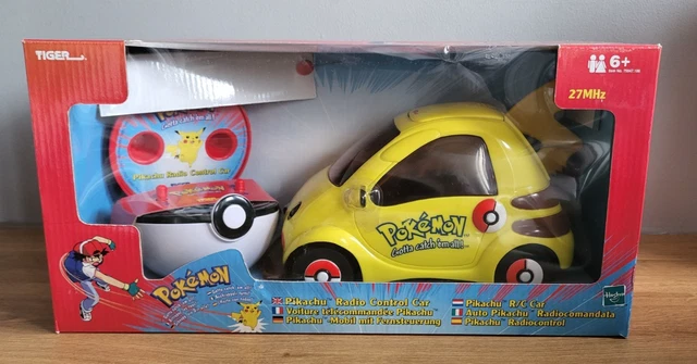 VINTAGE POKÉMON PIKACHU Electronic Remote Control Car Hasbro 2000 New £ ...