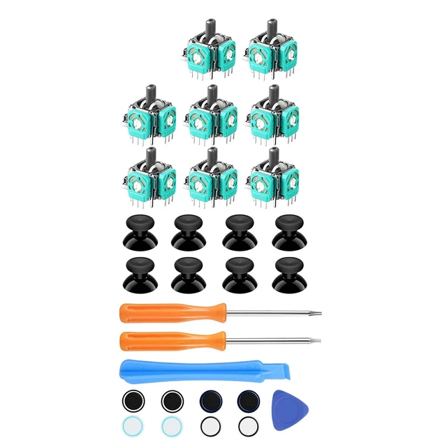 ANALOG JOYSTICK REPLACEMENT Kit for Xbox One Controllers Includes 8 ...