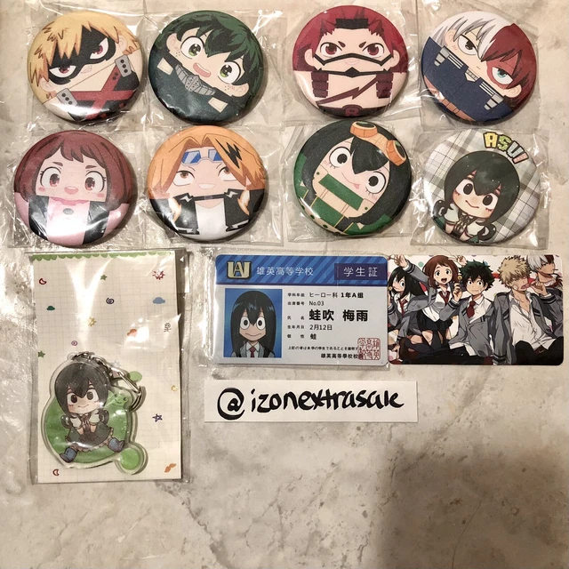 MY HERO ACADEMIA mha bnha pins badges keychains EUR 49,32 - PicClick FR