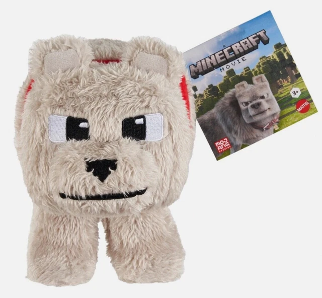 MINECRAFT MOVIE DENNIS The Wolf Plush 20cm Toy Gift Soft NEW £22.04 ...