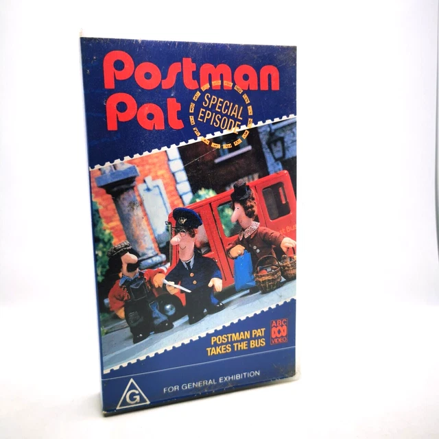 POSTMAN PAT - Postman Pat Takes The Bus (VHS ABC Video) 1993 Special ...