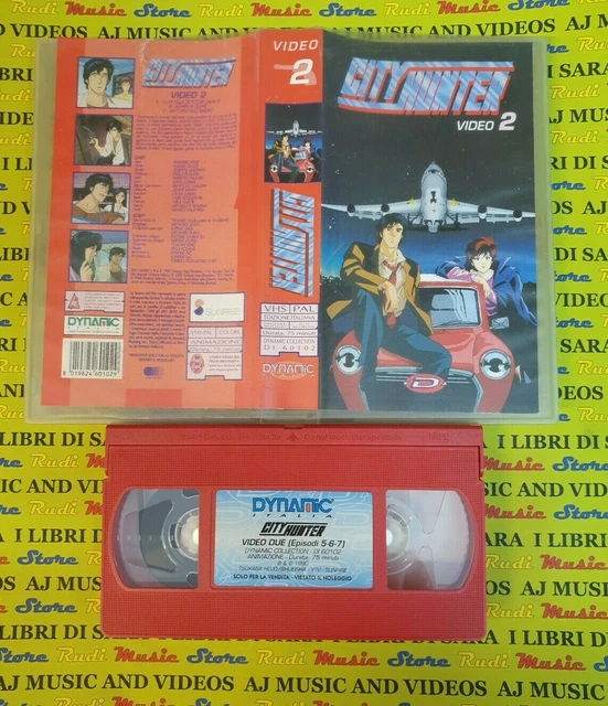 VHS*FILM CITY HUNTER VIDEO 2 1996 animazione DYNAMIC DI 60102 (F106) no ...