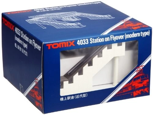 TOMIX N GAUGE on bridge station building modern type 4033 model ...