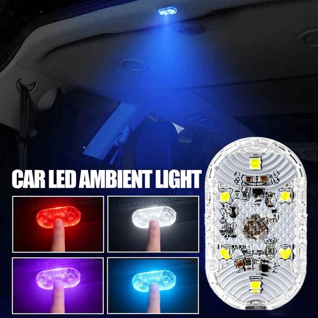 TOUCH LIGHT HAND Car Roof Magic stickers Lamp Indoor Car Lighting Night ...